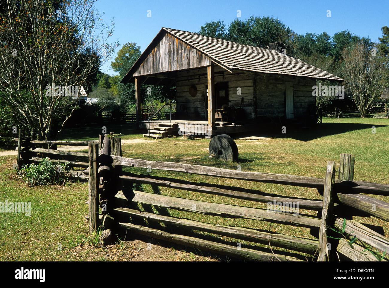 Elk283-1244 Louisiana, Baton Rouge, LSU Rural Life Museum, pioneer's ...