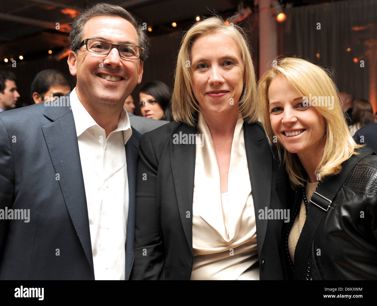 Jilly Stephens (center) with guests City Harvest hosts the '17th Annual ...
