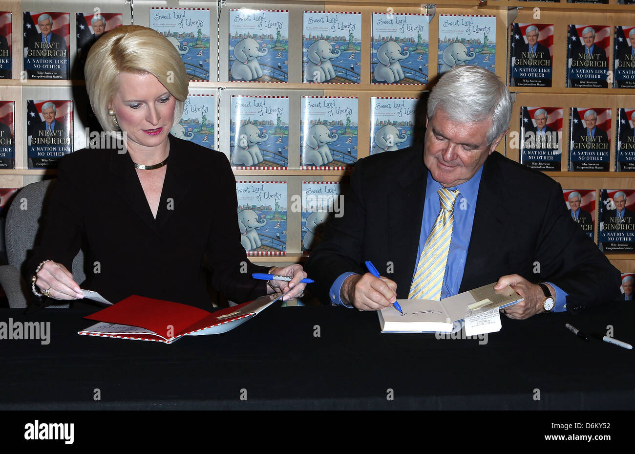 Callista Gingrich and Newt Gingrich Newt Gingrich and Callista Gingrich ...