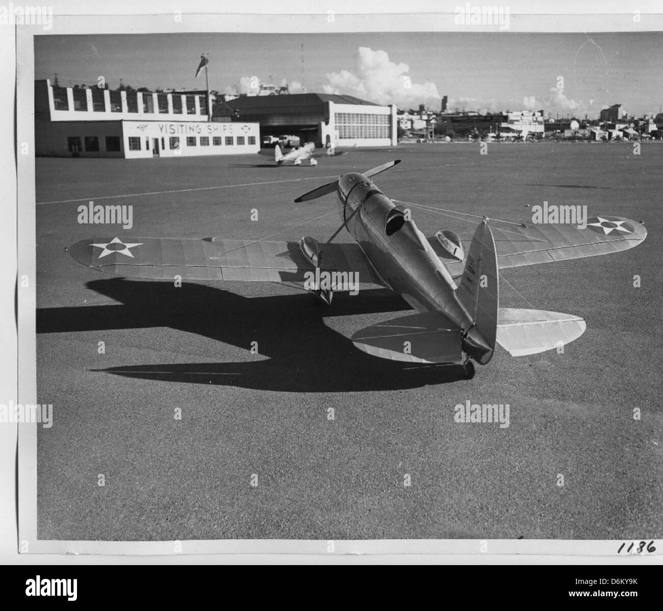 Civil biplane Black and White Stock Photos & Images - Alamy