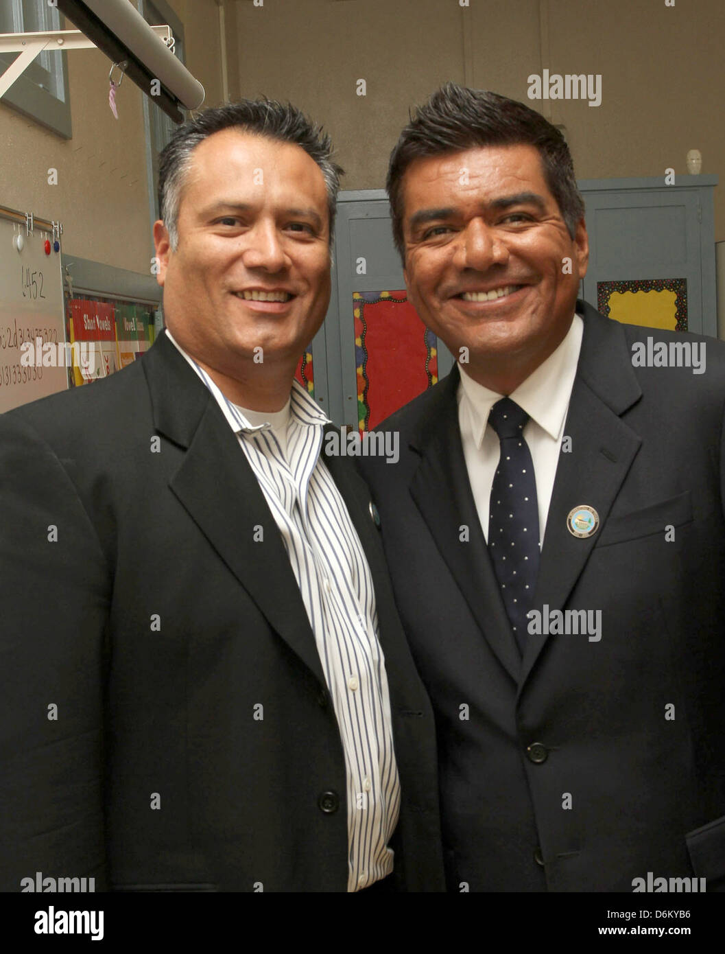 San Fernando Mayor Mario Hernandez, George Lopez George Lopez ...