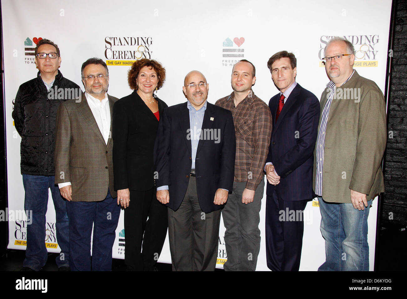 Moises Kaufman, Richard Frankel, Joan Stein, Evan Wolfson, Jordan ...