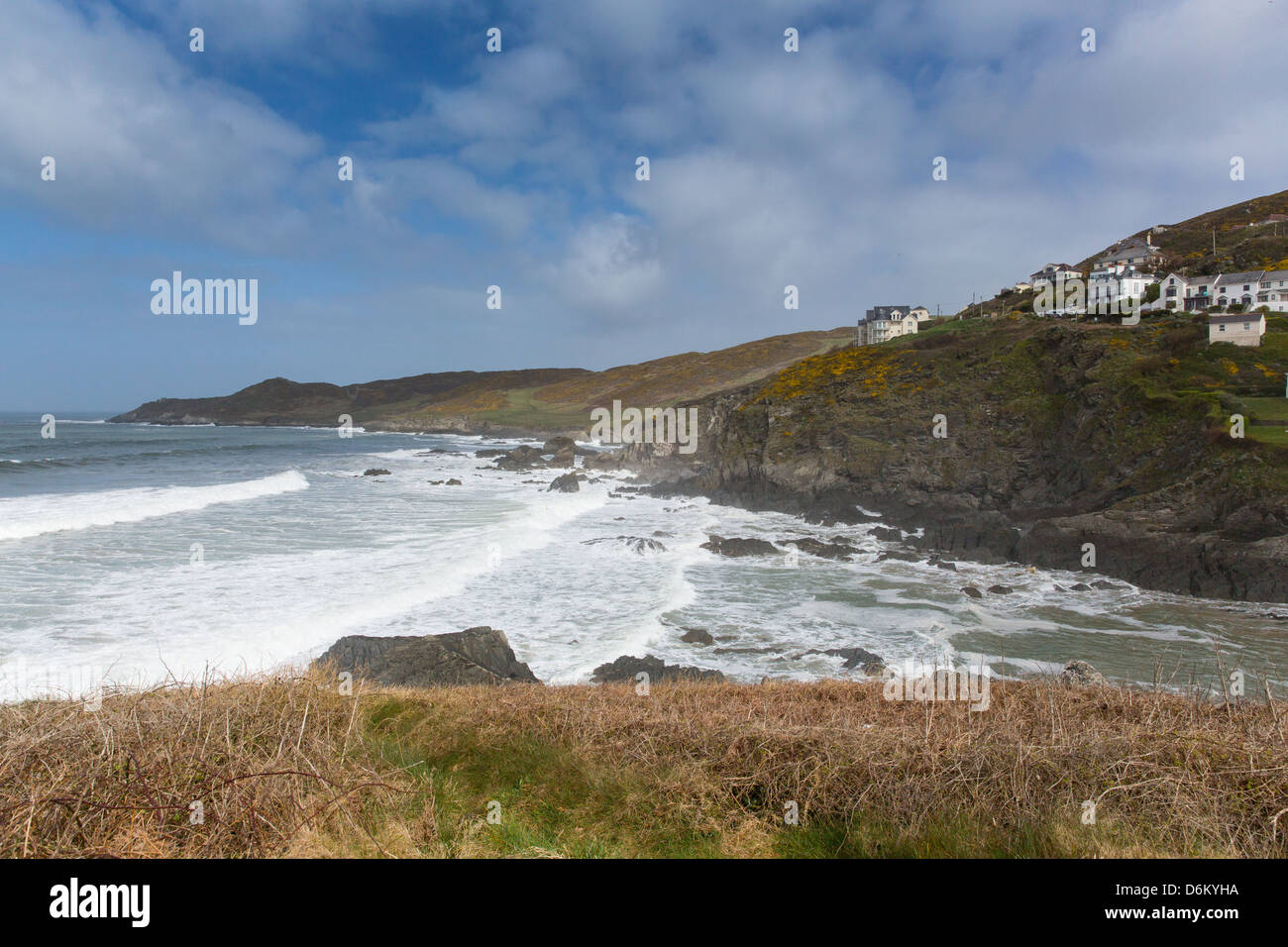 Mortehoe Watersmeet Woolacombe Devon England UK Stock Photo - Alamy