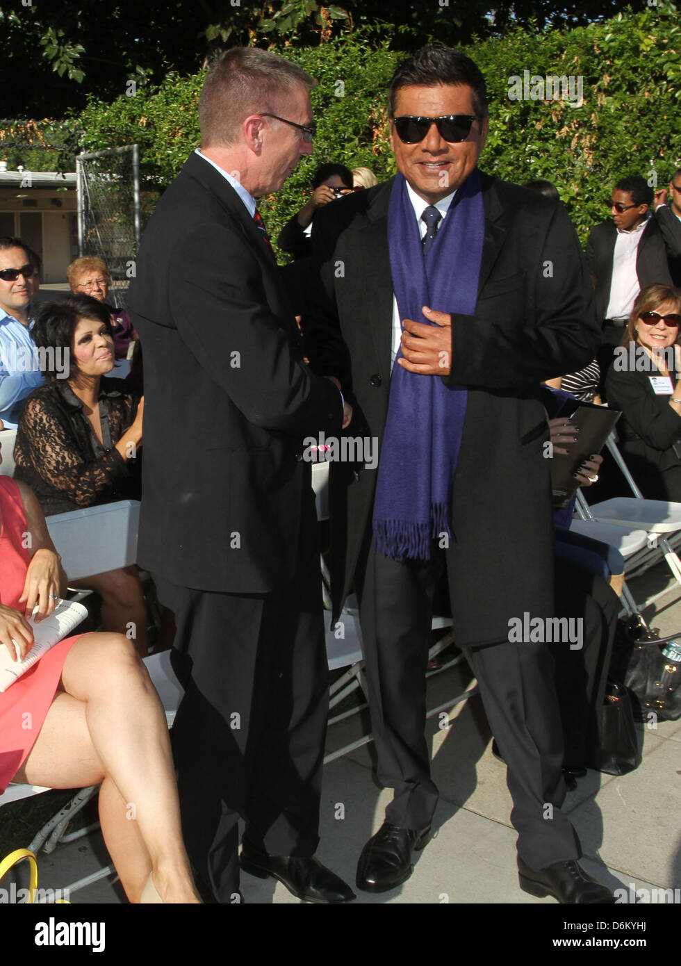Dr. John Deasy, George Lopez George Lopez Auditorium dedication ...