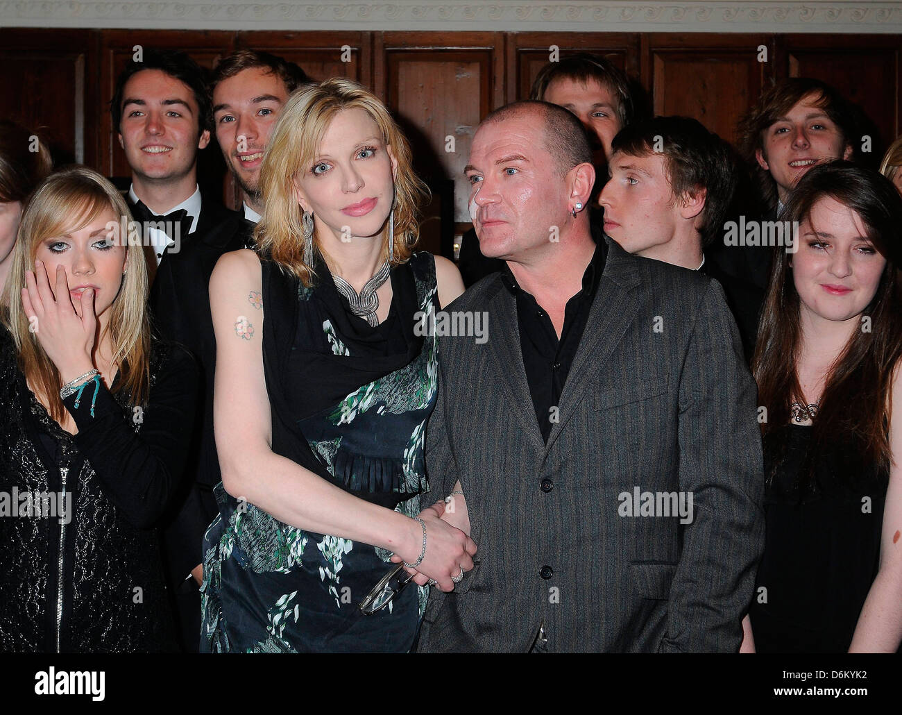 Courtney Love, Gavin Friday Courtney Love is presented with an honorary ...
