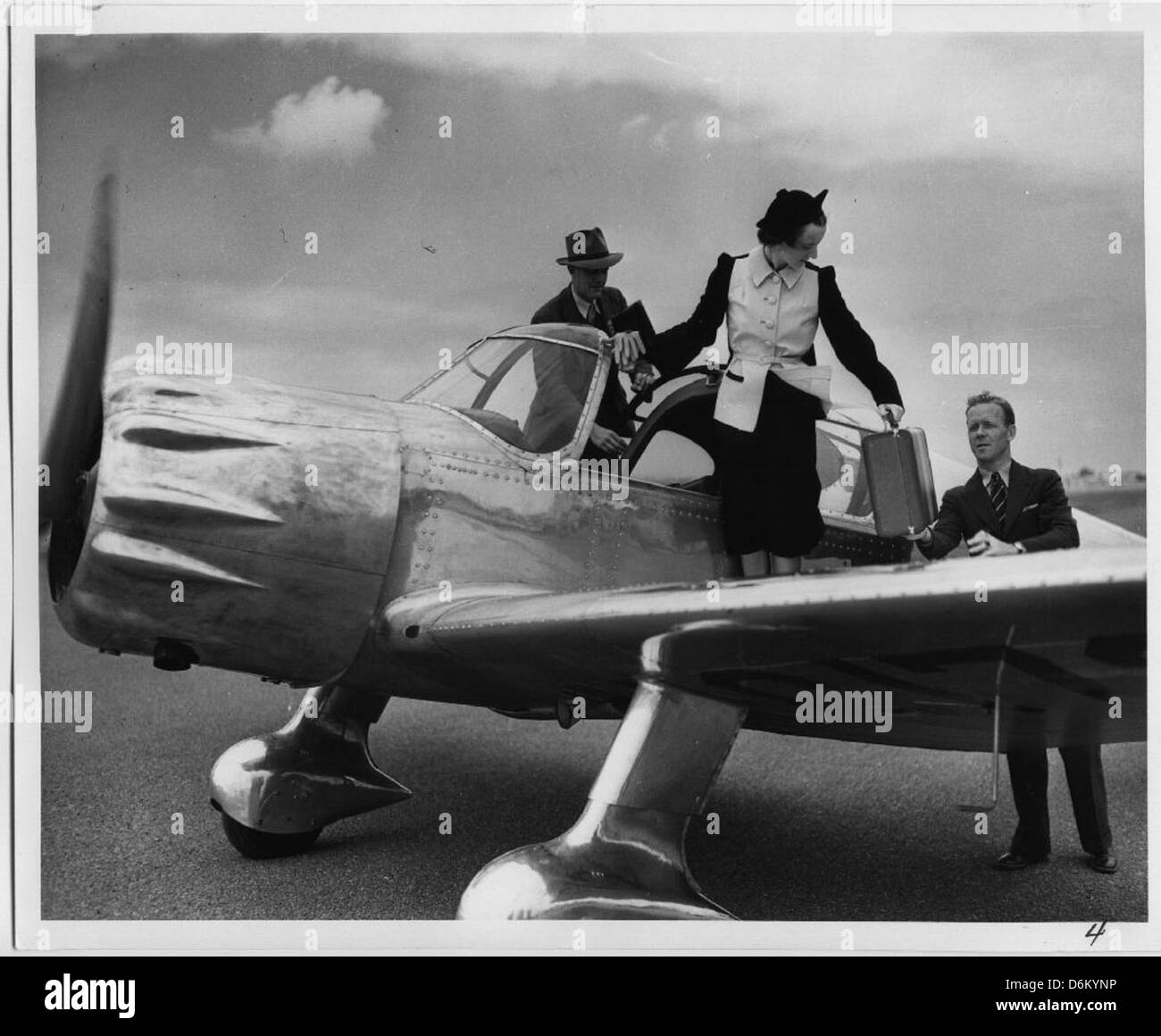 A 1938 Ryan SC-W Sport Coupe, a light aircraft designed by Ryan ...