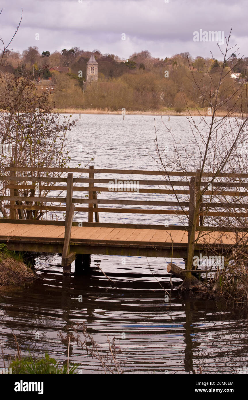 Whitlingham Broad Trowse Norwich Stock Photo - Alamy