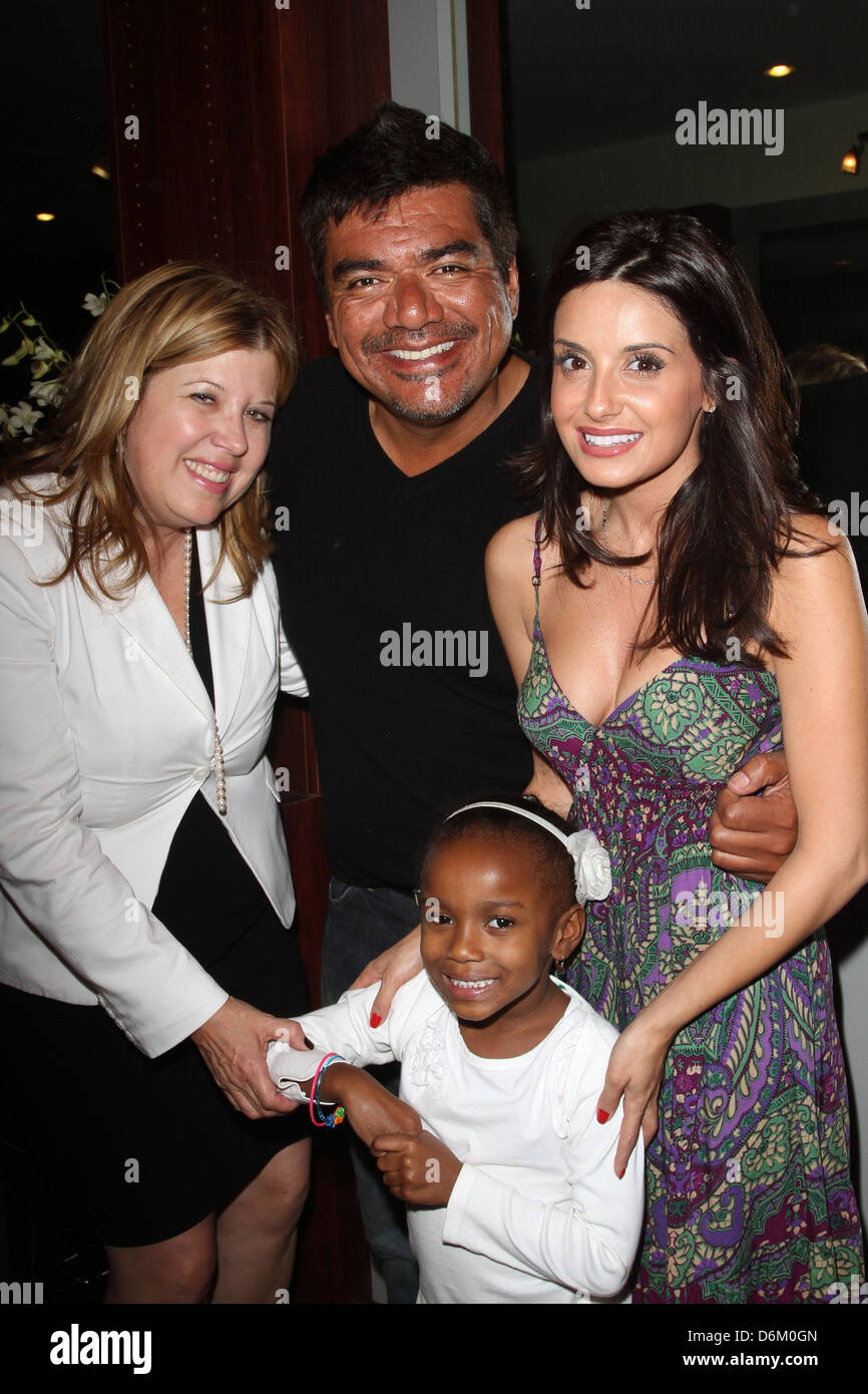 Linda Small, George Lopez and Mikaela Hoover George Lopez and The Lopez ...