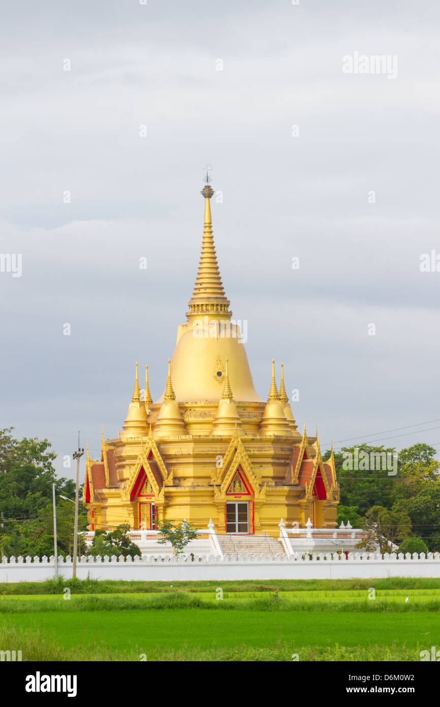 Thailand Temple - Wat in northern Thailand Stock Photo - Alamy