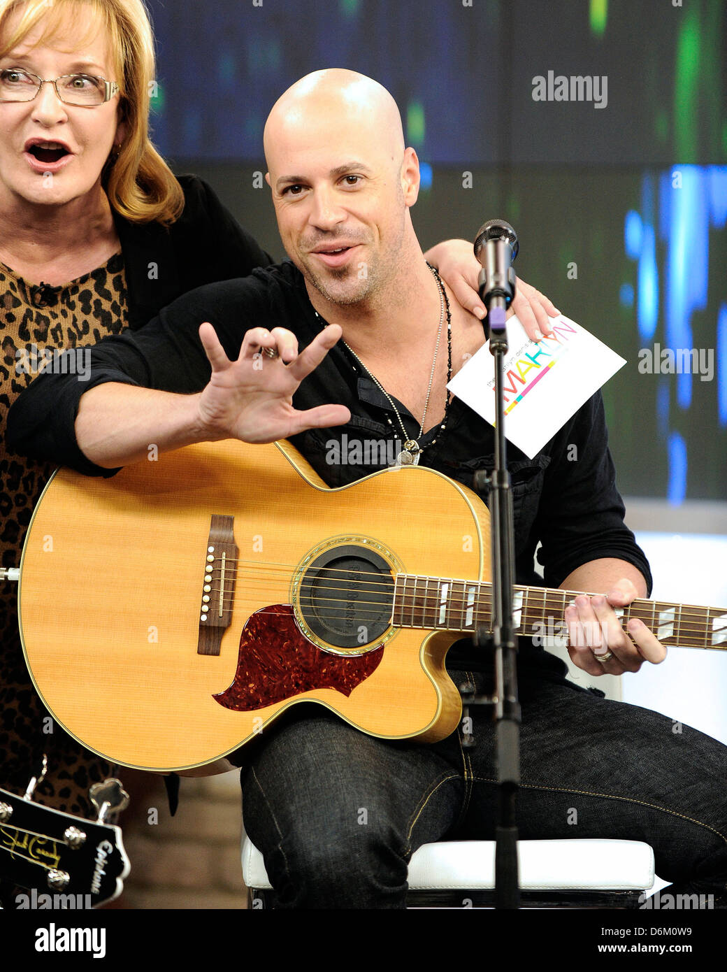 Chris Daughtry Rock band Daughtry performs live on The Marilyn Denis ...