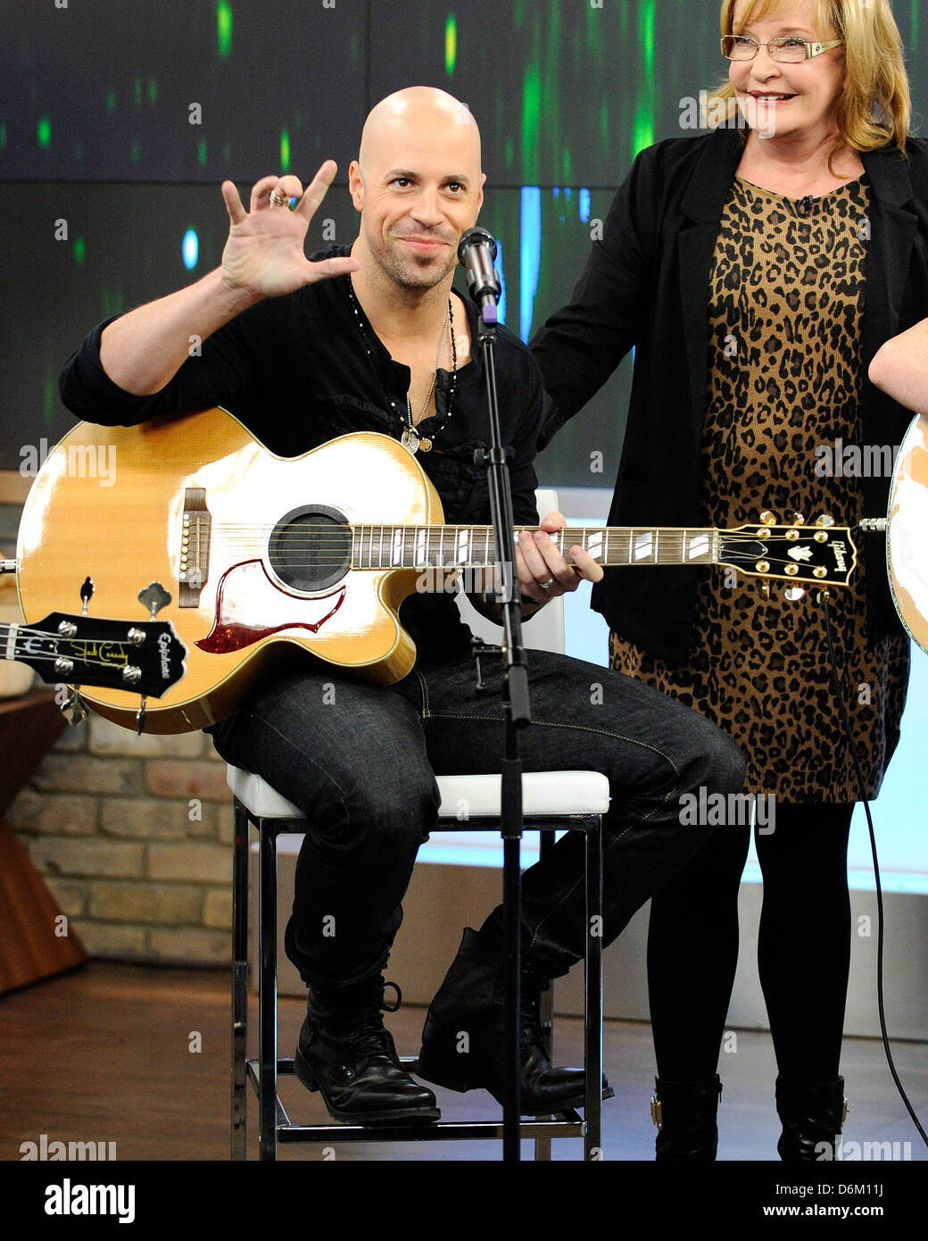 Chris Daughtry Rock band Daughtry performs live on The Marilyn Denis ...