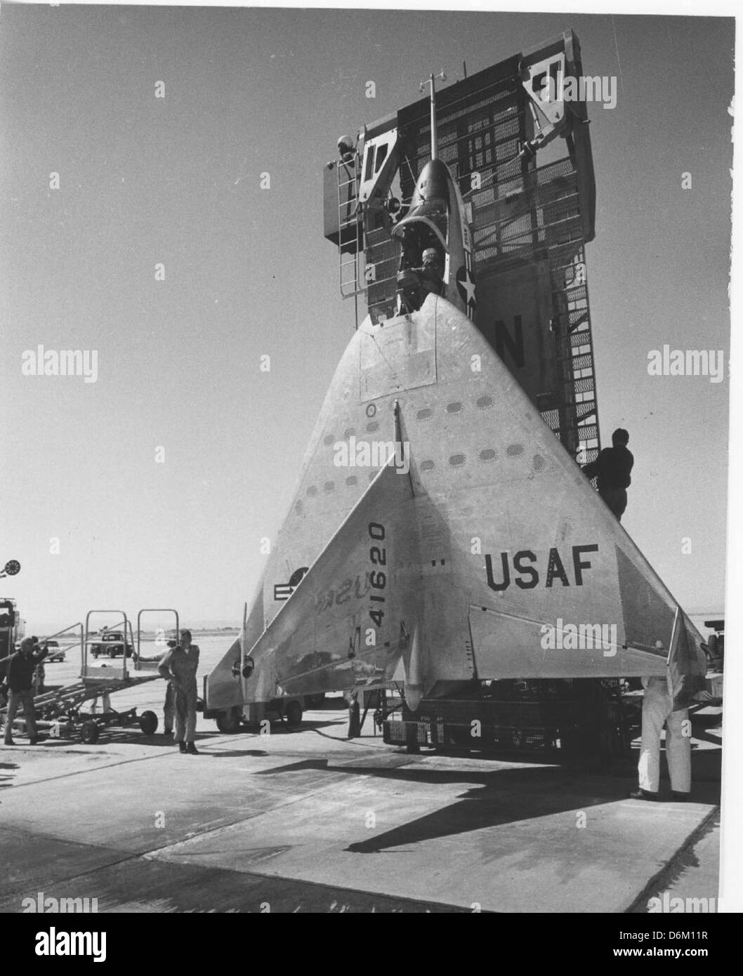 This image features the Ryan X-13 Vertijet, a vertical takeoff and ...