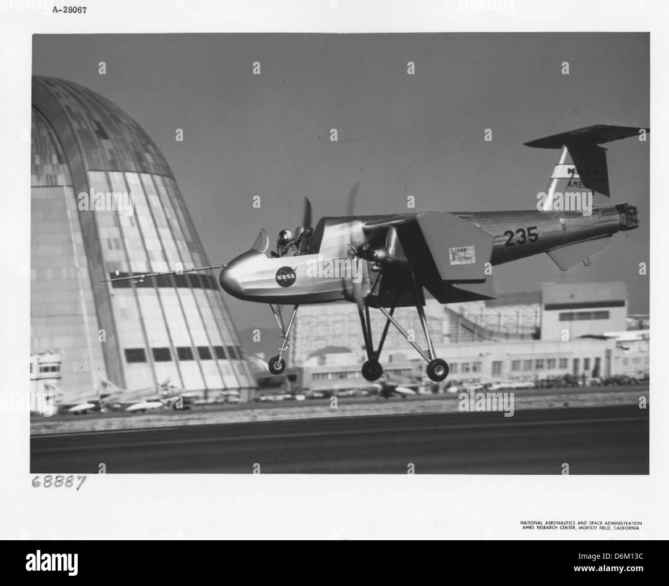 The Ryan VZ-3RY Vertiplane, developed in 1958, was an experimental ...