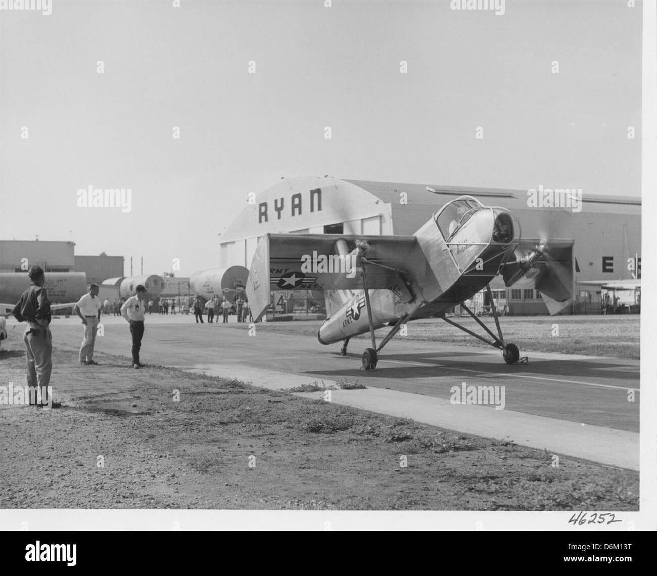 The Ryan VZ-3RY Vertiplane, developed in 1958, was an experimental ...