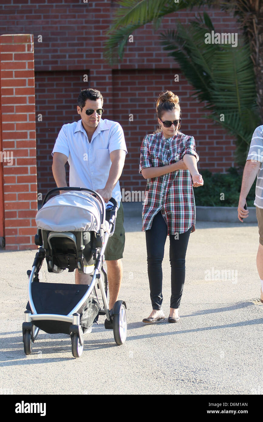 Cash Warren,Jessica Alba, Haven Garner Warren Jessica Alba, Cash Warren ...