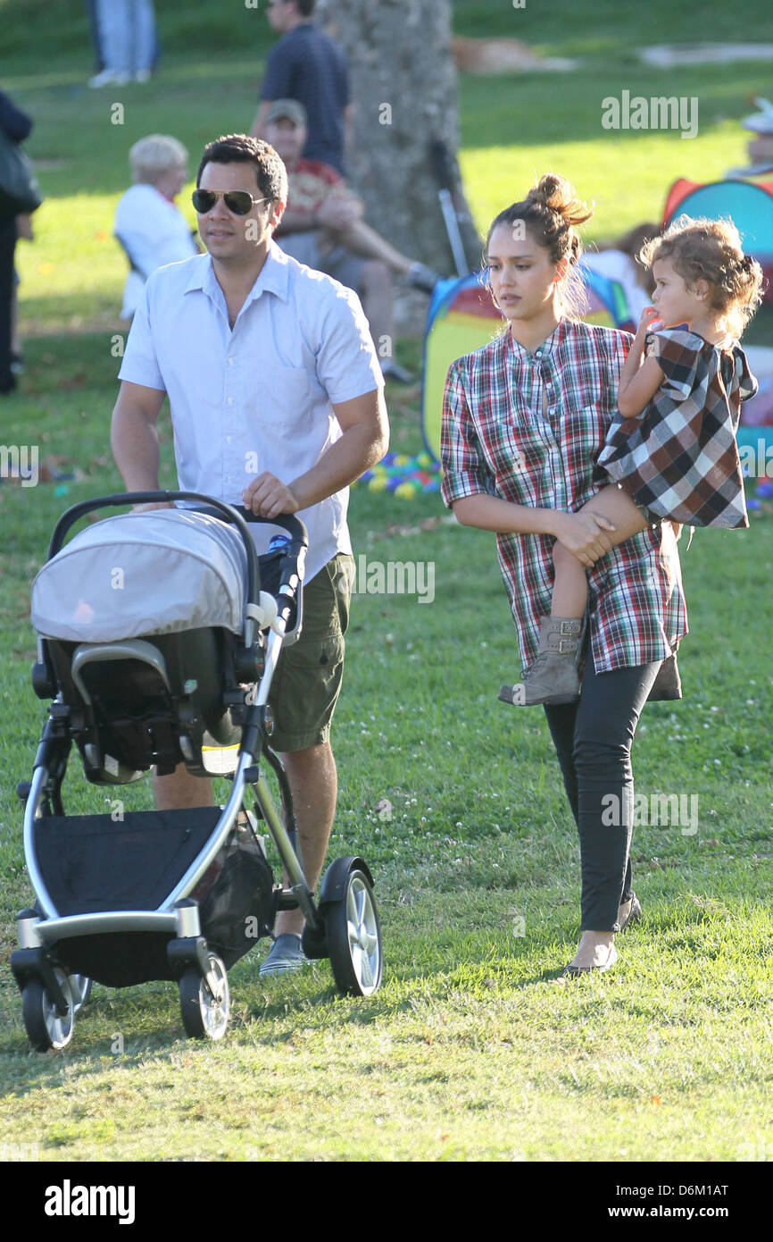 Cash Warren,Jessica Alba, Haven Garner Warren Jessica Alba, Cash Warren ...