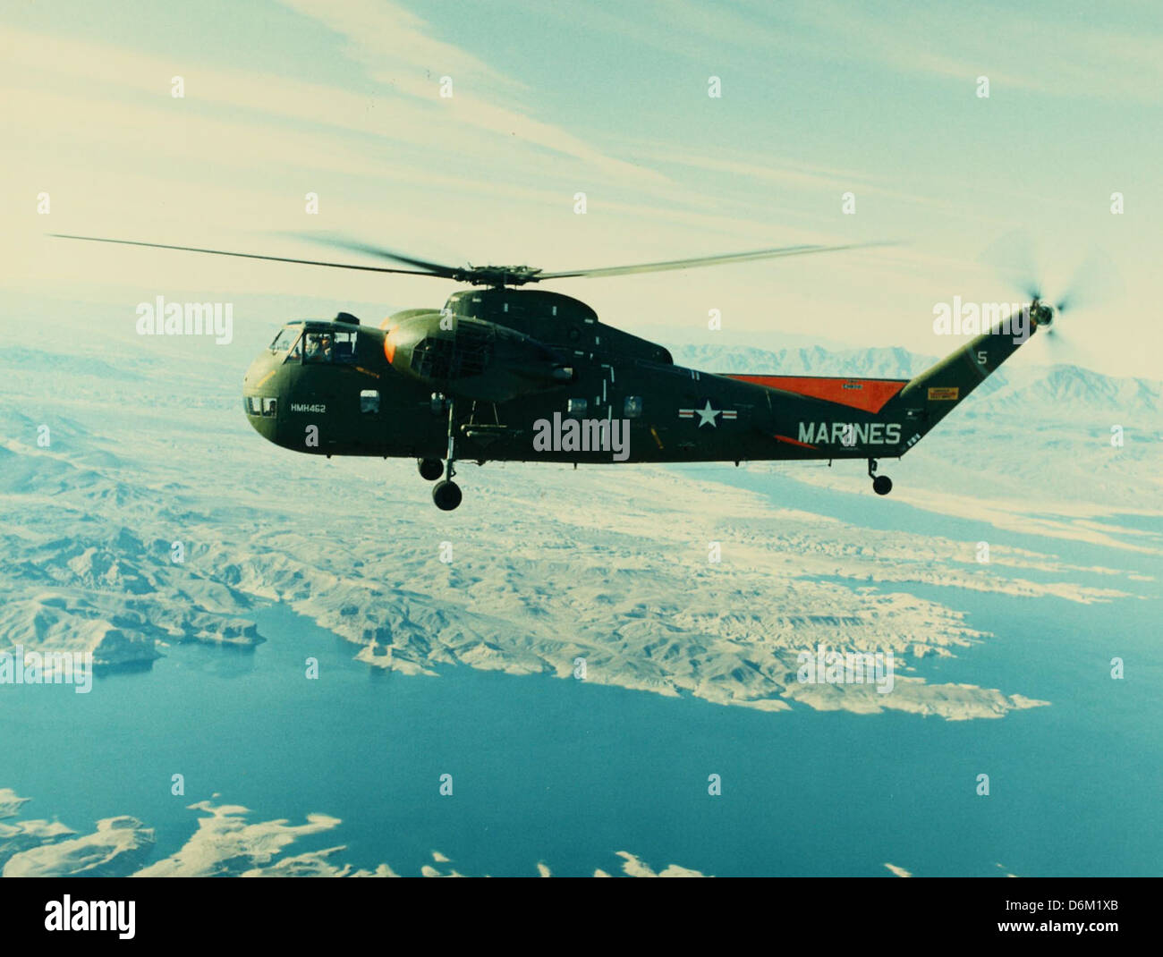 The HR2S is a tandem rotor helicopter used by the U.S. Marine Corps ...