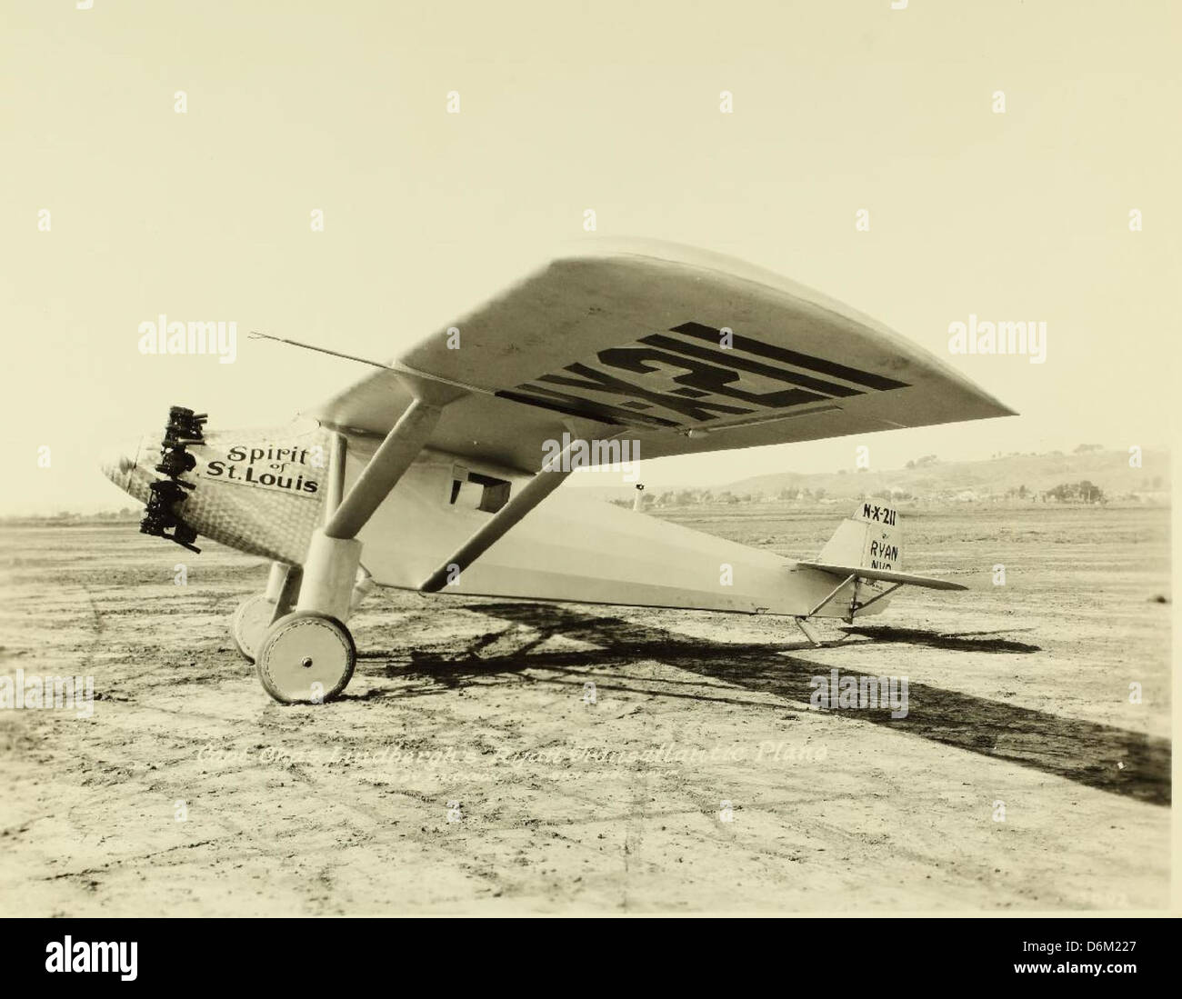 The Spirit of St. Louis, flown by Charles Lindbergh, is famous for its ...
