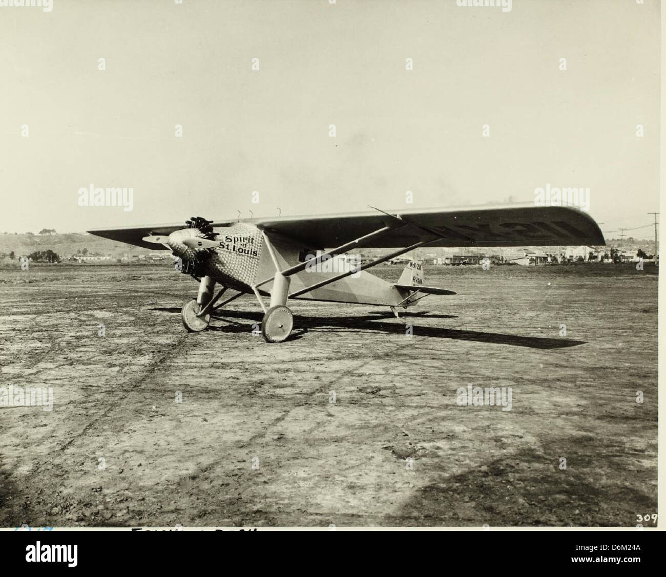 The Spirit of St. Louis was the first aircraft to fly nonstop from New ...