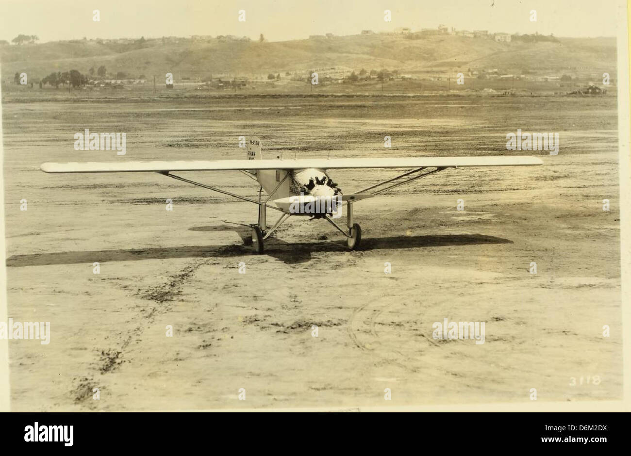 The Spirit of St. Louis, famous for Charles Lindbergh's historic solo ...