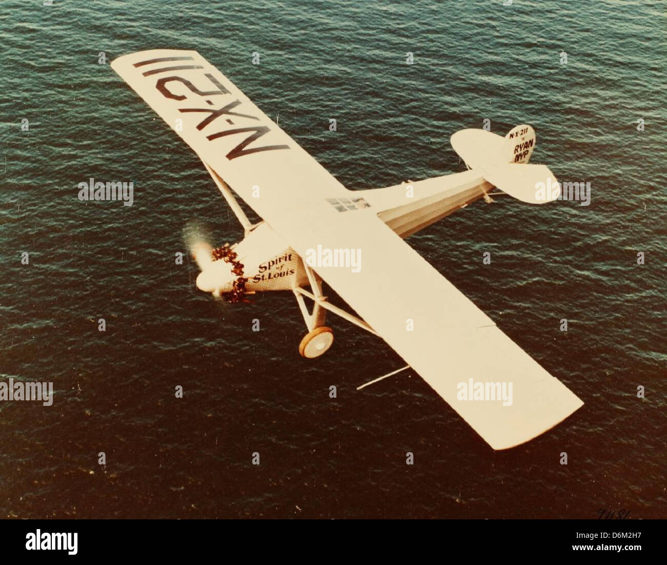 Spirit II, a colorful aircraft built for the San Diego Aerospace Museum ...