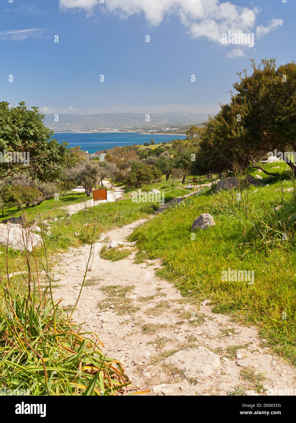Cyprus - Landscape at the Baths of Aphrodite Stock Photo - Alamy