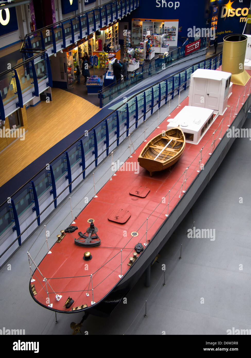 England, Tyne & Wear, Newcastle Upon Tyne. First turbine powered ship ...