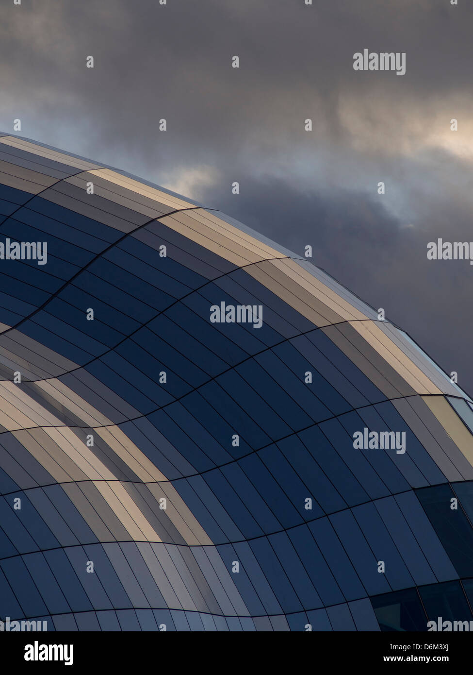 England, Tyne and Wear, Newcastle upon Tyne. Abstract view of the Sage ...