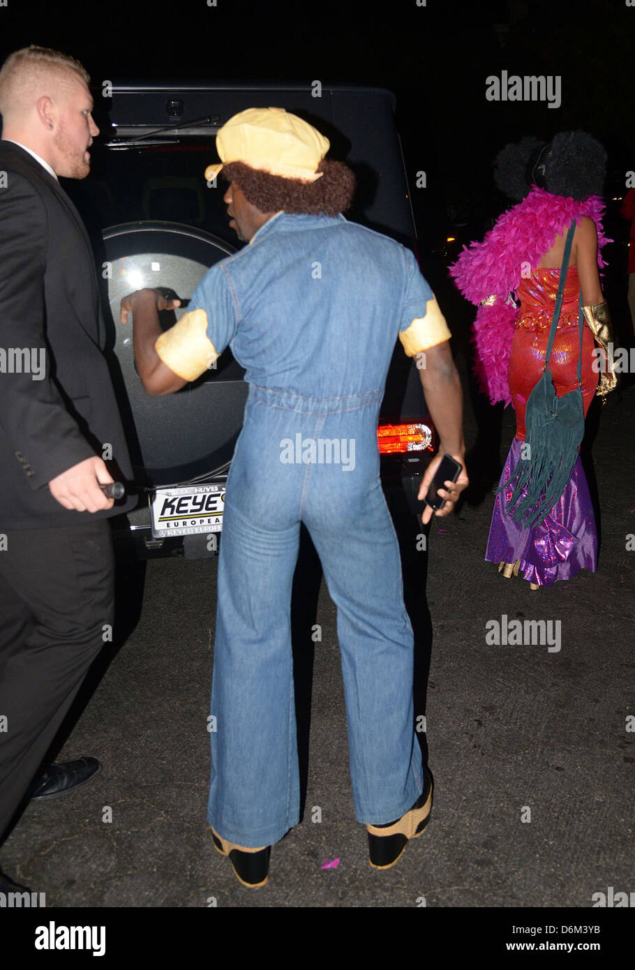 Kevin Hart arrives Rihanna's Halloween party held at Grey Stones Manor ...