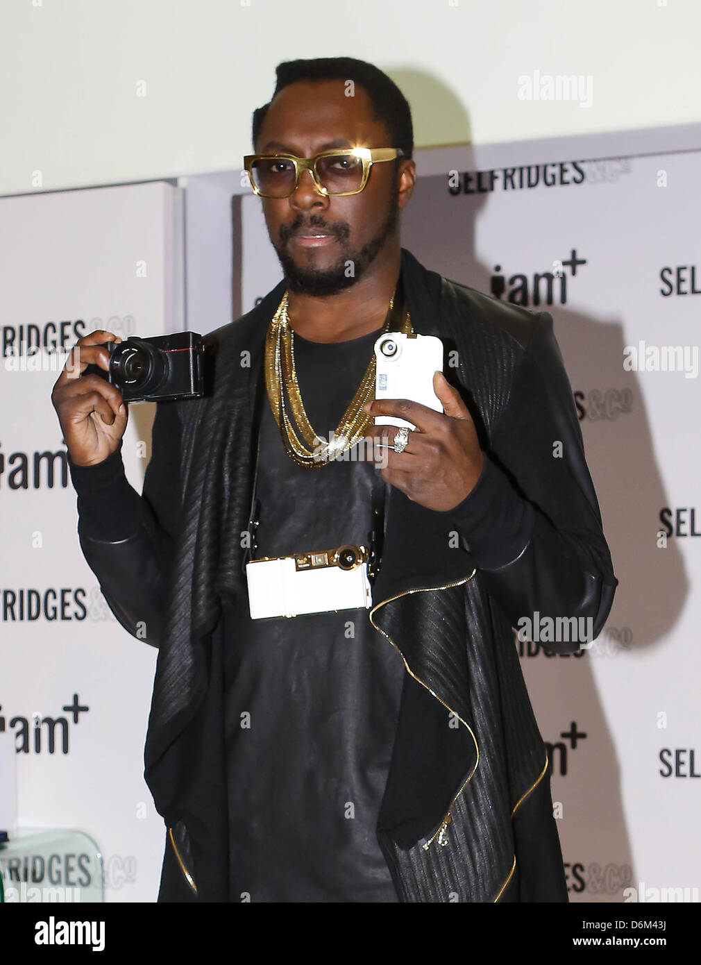 will.i.am, at the photocall to launch the i.am+ camera accessories ...
