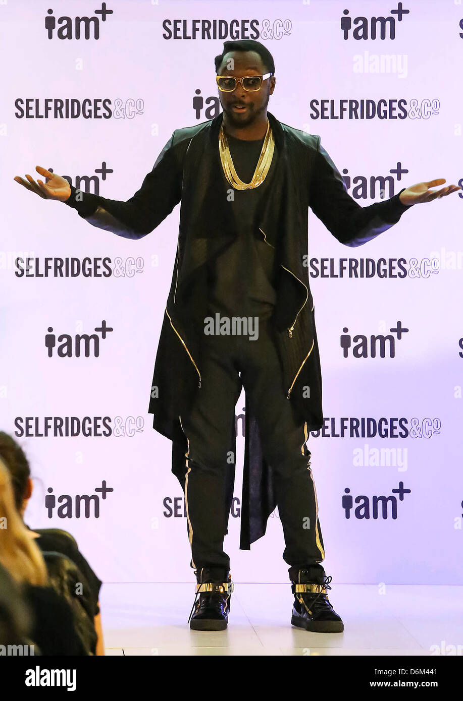 will.i.am, at the photocall to launch the i.am+ camera accessories ...