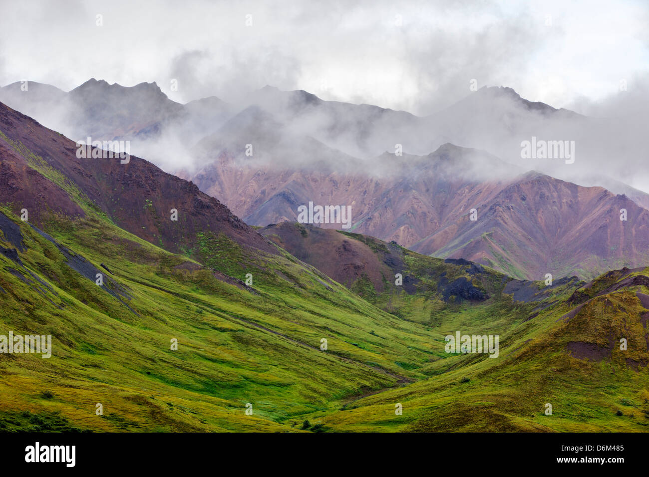 Polychrome mountain range hi-res stock photography and images - Alamy