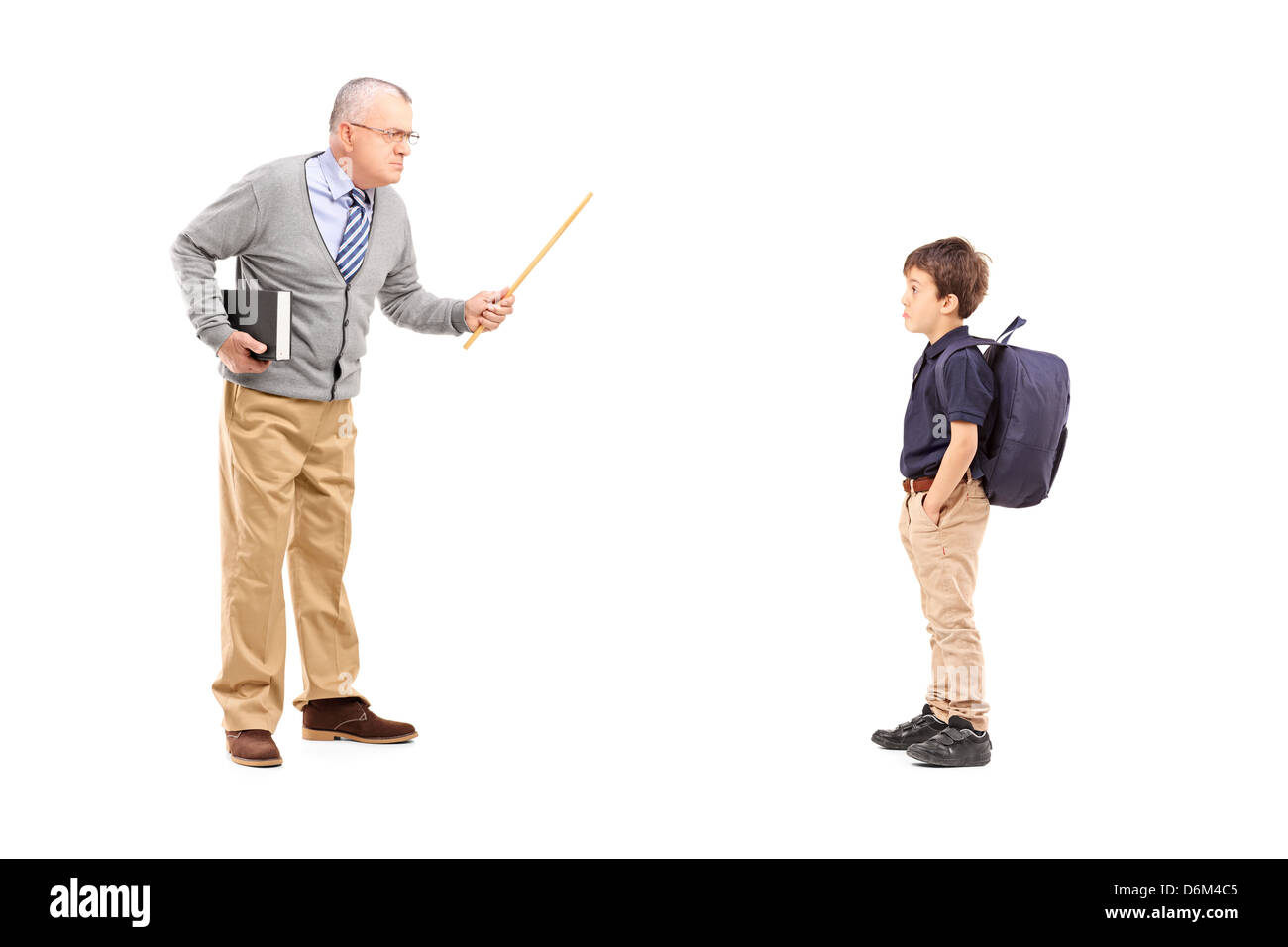 Angry teacher hi-res stock photography and images - Alamy