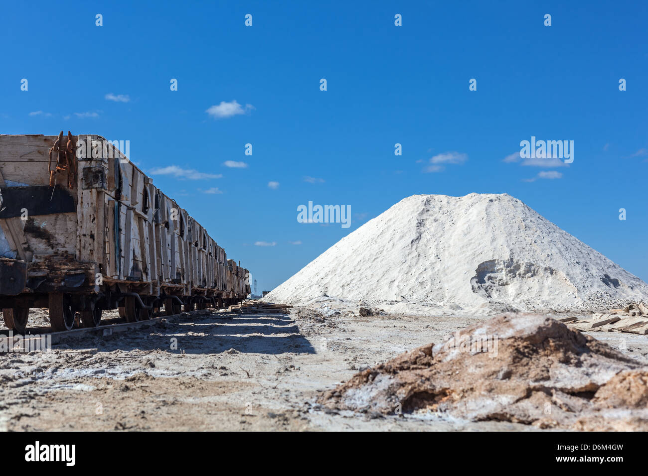 Salt pile truck hi-res stock photography and images - Alamy