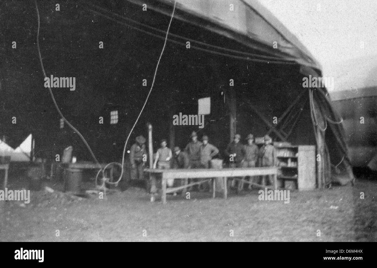 Aerial reconnaissance photograph taken Black and White Stock Photos ...