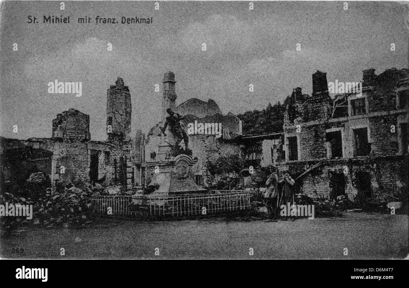 This photograph is related to the Battle of St. Mihiel during World War ...