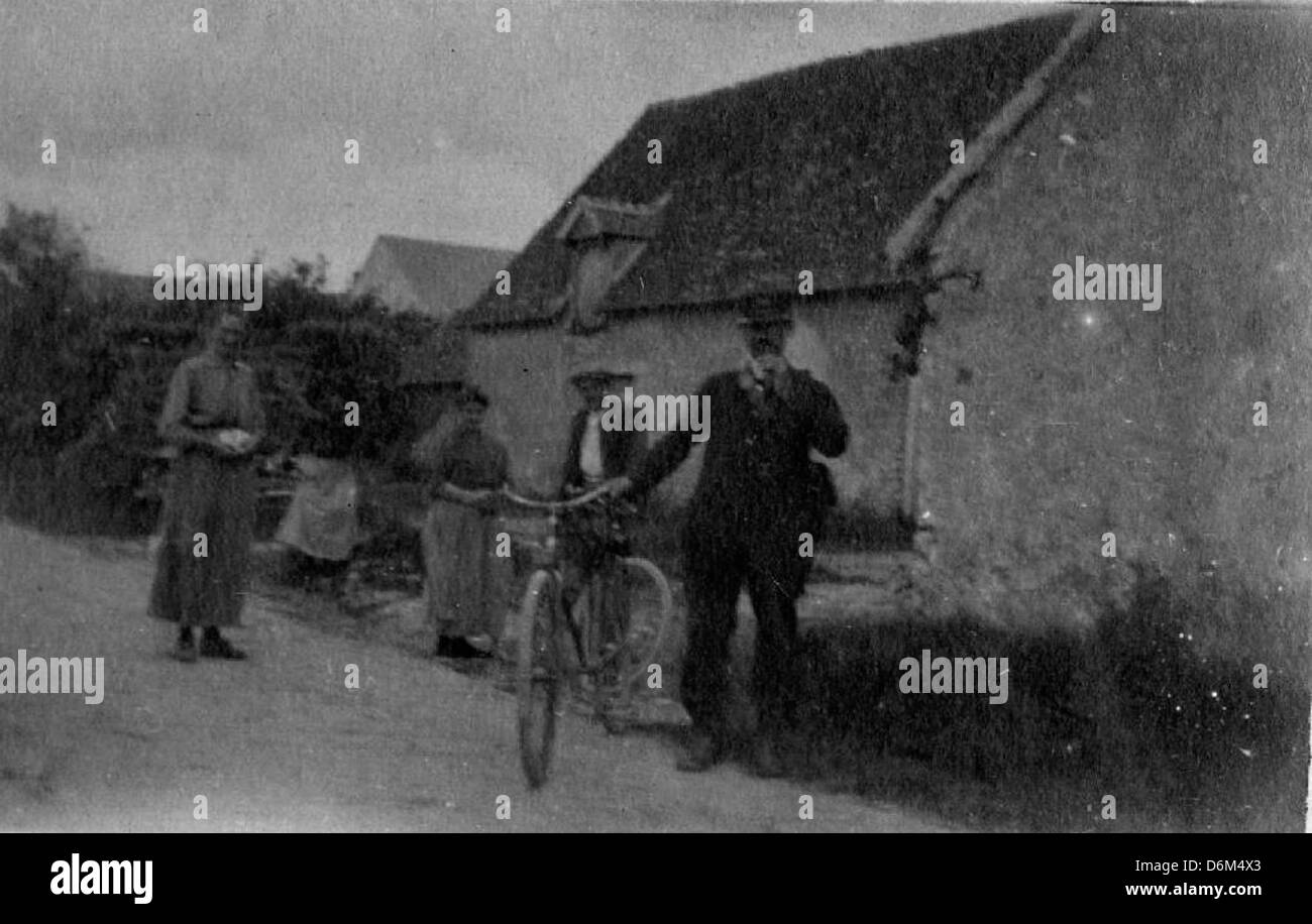 This photograph from the Great War period depicts scenes related to ...