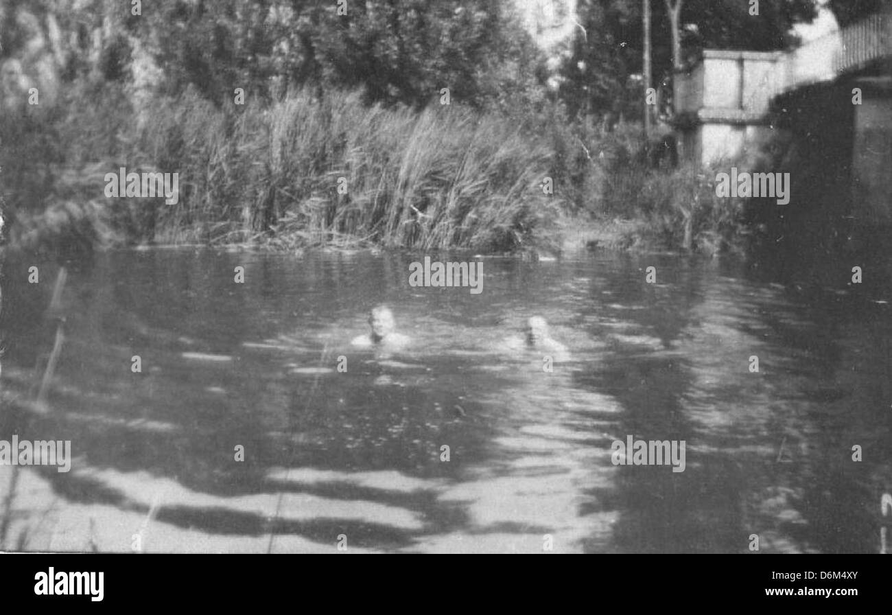 This photo from World War I shows military personnel and the conditions ...