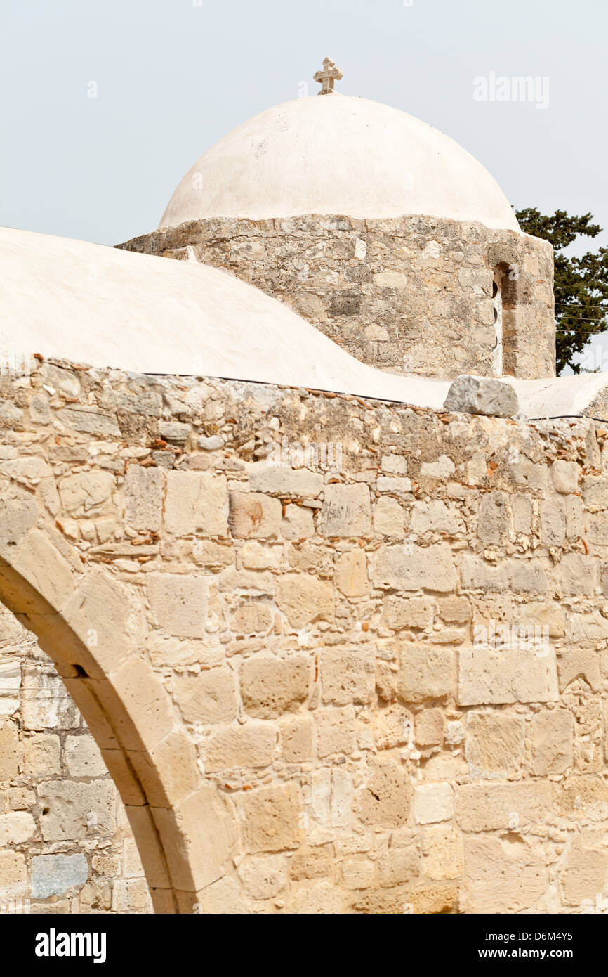 Cyprus, Kouklia - The church of Panagia Katholiki Stock Photo - Alamy