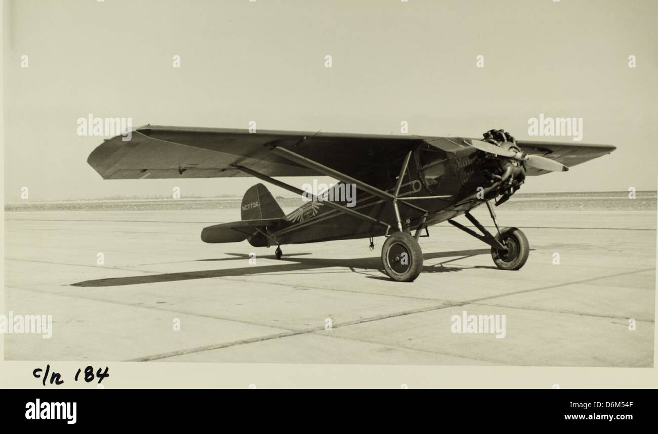 The Ryan Brougham, an early 1920s aircraft, was a civilian monoplane ...