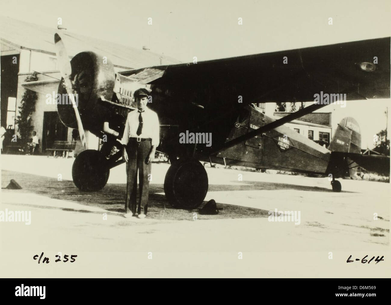 The Ryan Brougham B-7 was a prominent aircraft in the National Airlines ...