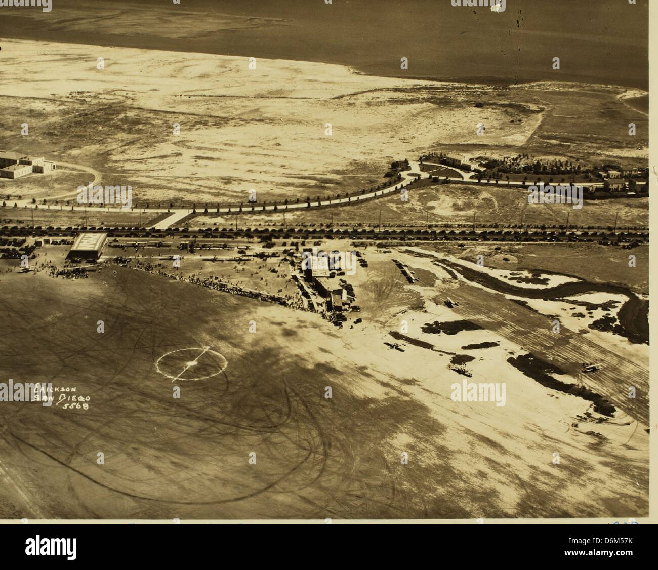 Ryan Airfield, located at Dutch Flats, was an important hub for early ...