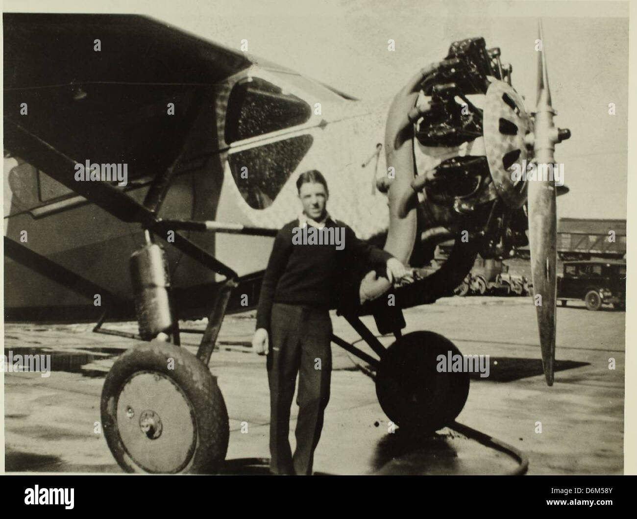 The Ryan Brougham B-7, an iconic aircraft from Ryan Aeronautical, was ...