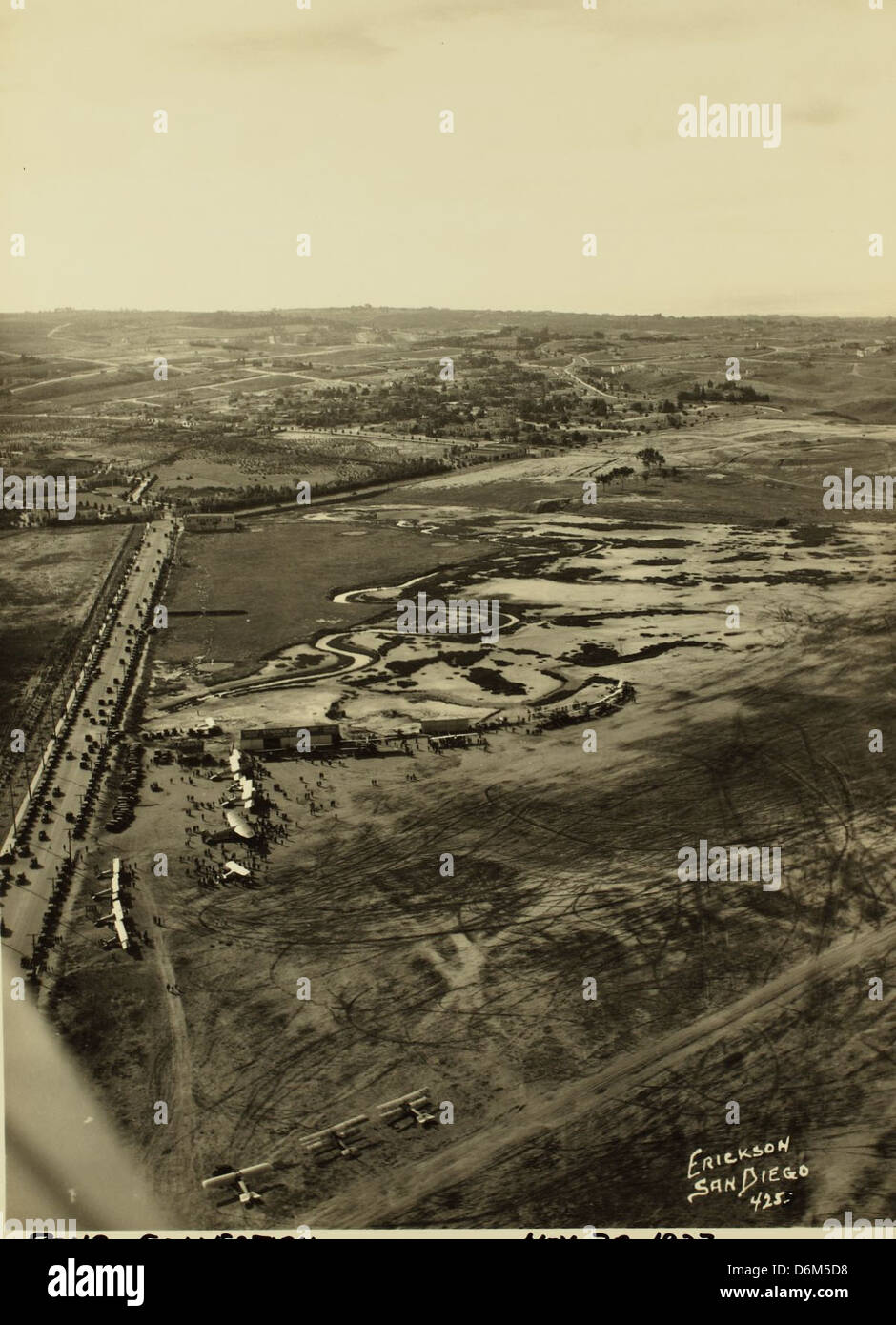 Ryan Airfield, located at Dutch Flats, was a key site for aviation ...