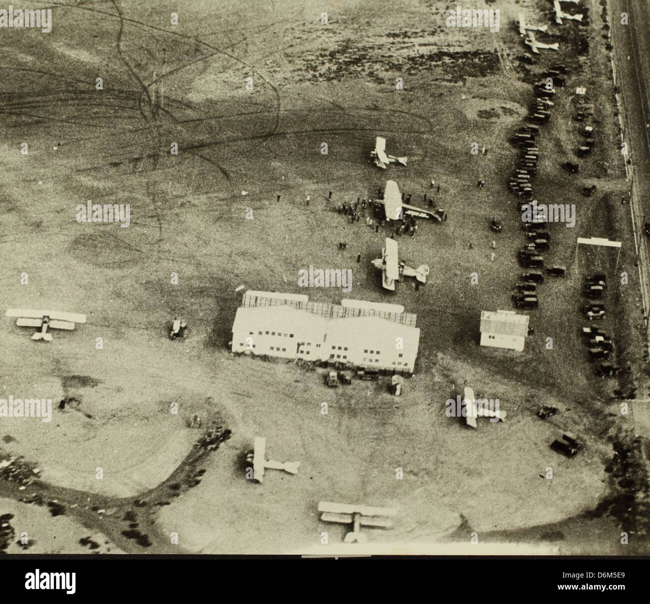Ryan Airfield, located at Dutch Flats, was a crucial site for early ...