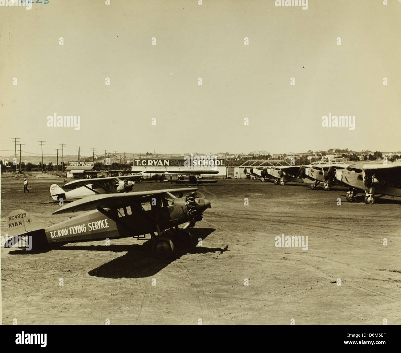 Ryan Airfield, located at Dutch Flats, was an important site for ...