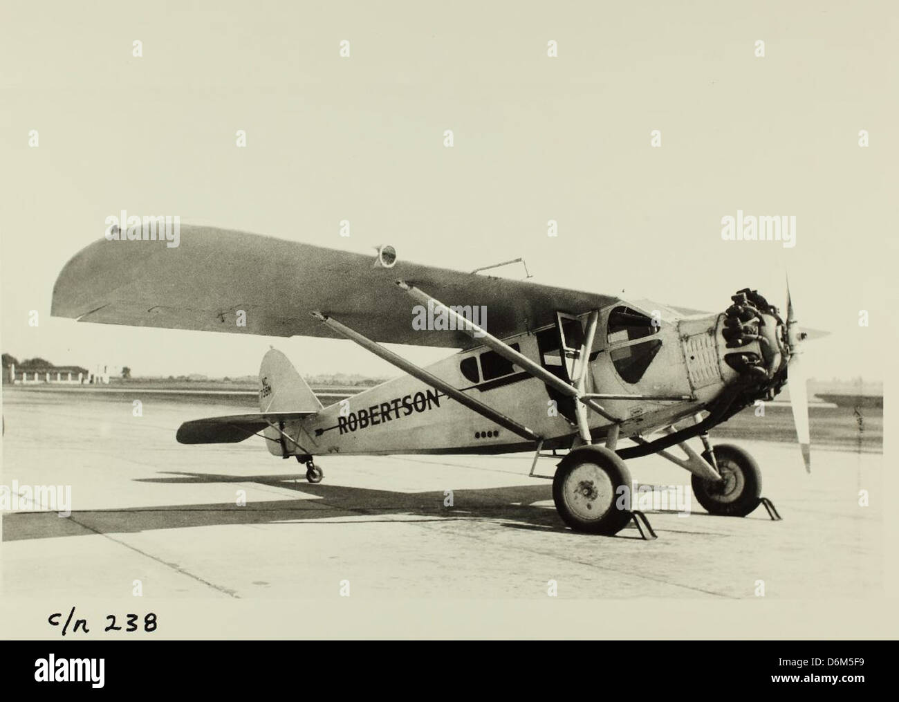 The Ryan Brougham is a vintage aircraft, specifically the Robertson CN ...