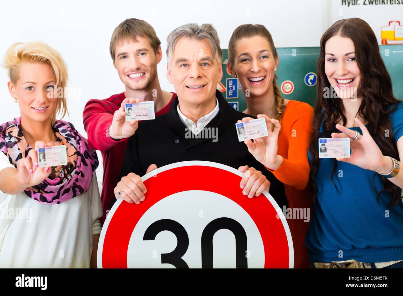 Driving theory test man hi-res stock photography and images - Alamy