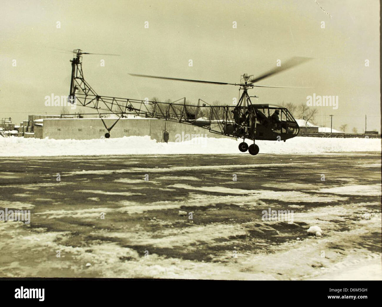 The S-54 was an early helicopter used by the U.S. military. It made ...