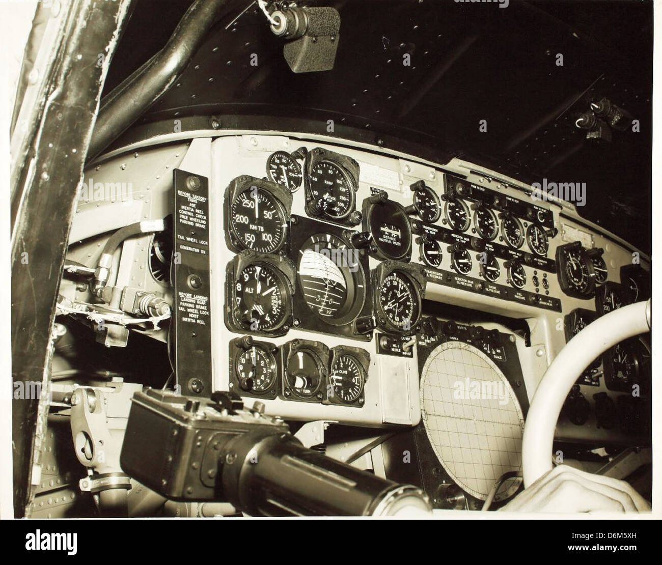 UH-2A cockpit installation NHHS Photo Stock Photo - Alamy